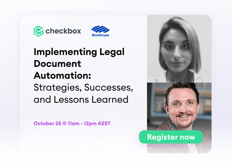 Webinars | Checkbox